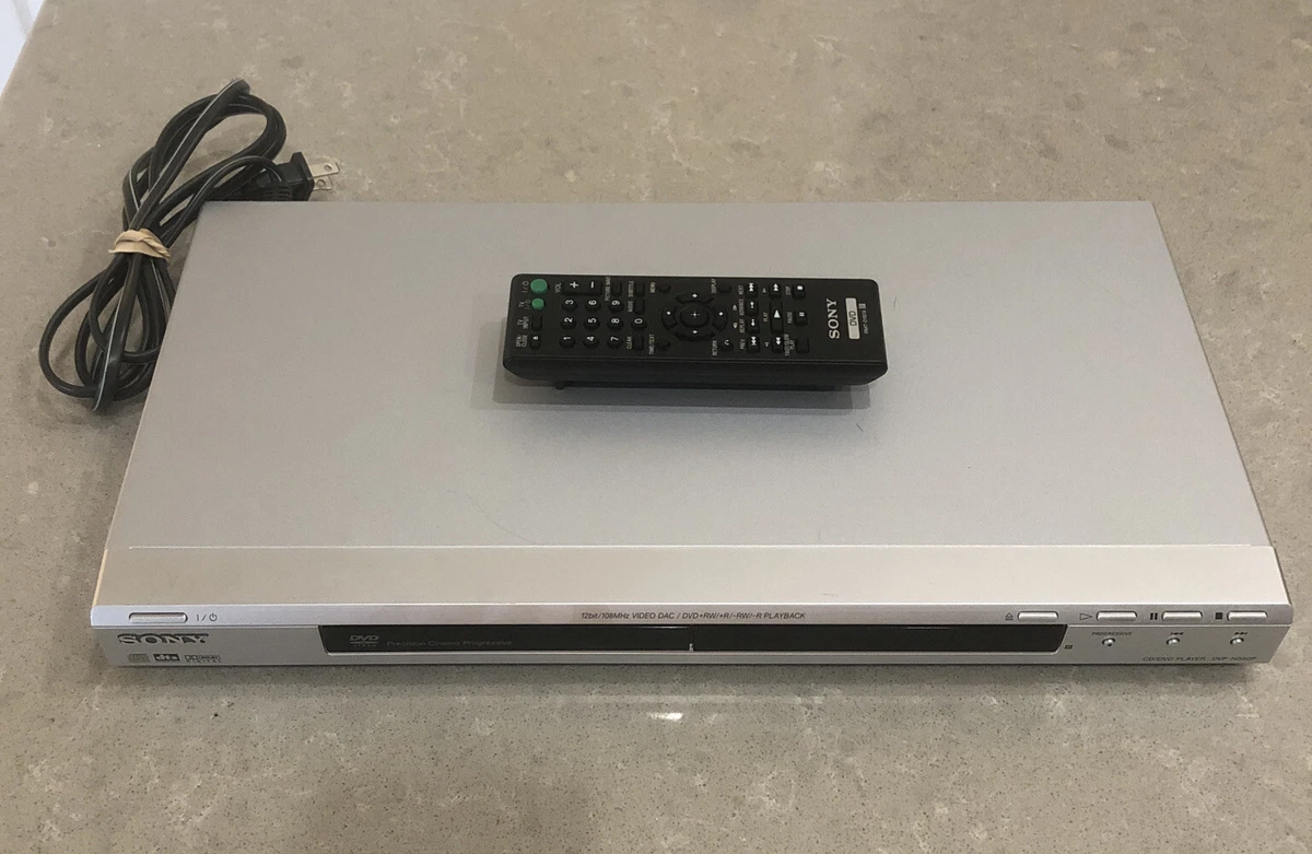 Sony Dvd Player Silver
