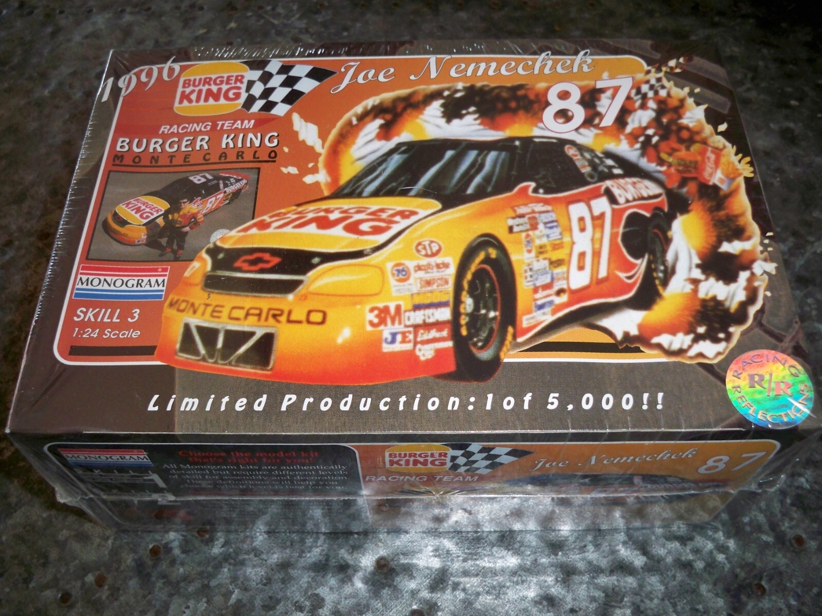 Monogram 1:24 scale #87 Joe Nemechek Burger King Racing Team Monte ...