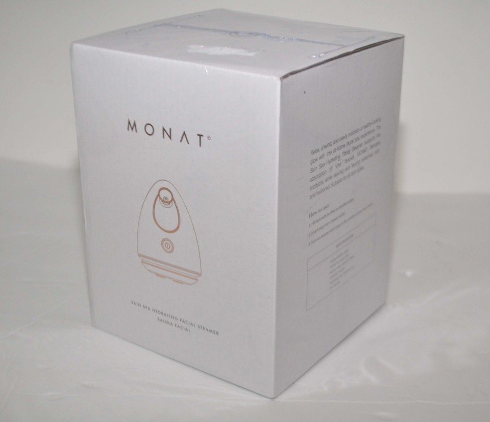 Monat Skin Spa Hydrating Facial Steamer NEW Sealed Box | eBay