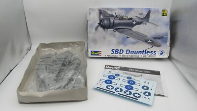 Opened 1/48 Scale Revell Models SBD DAUNTLESS Kit #85-5249 | eBay