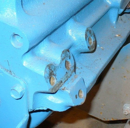 10093 ALTERNATOR & POWER STEERING BRACKETS 1955-62 235 261 CHEVY ...