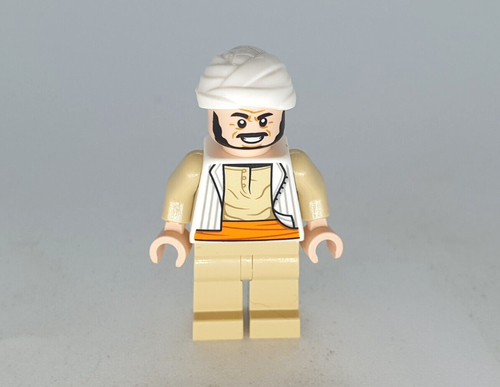 LEGO Indiana Jones Sallah Figur Minifigur Grab Tomb Indy Tempel Mumie ...
