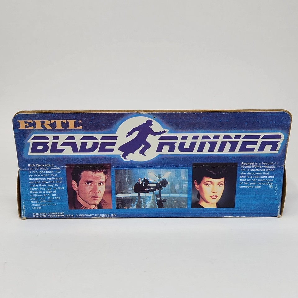 VINTAGE 1982 ERTL BLADE RUNNER DIE CAST METAL REPLICA SET OF 4 CARS ...