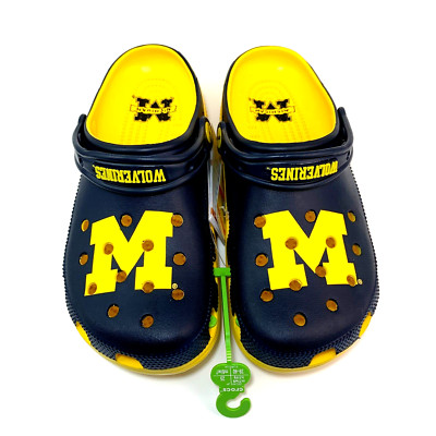 Crocs University of Michigan Classic Unisex Adult Men's 7 / Women's 9 ...
