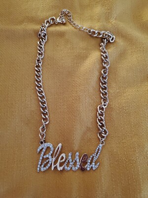 Golden Chain With Blessed Motif | eBay