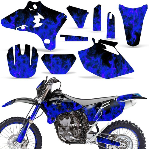 Graphic Kit Yamaha WR250F WR250F WR 250F 450F MX Dirt Bike Deco 05-06 ...