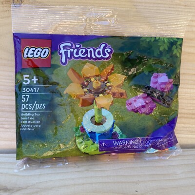 LEGO FRIENDS 30417 Garden Flower and Butterfly, Polybag New Sealed ...