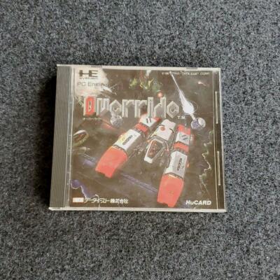 OVERRIDE PC Engine NEC HuCARD Japan Retro GAME | eBay