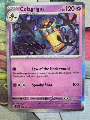 Cofagrigus Holo English Pokemon TCG BKBC354 | eBay