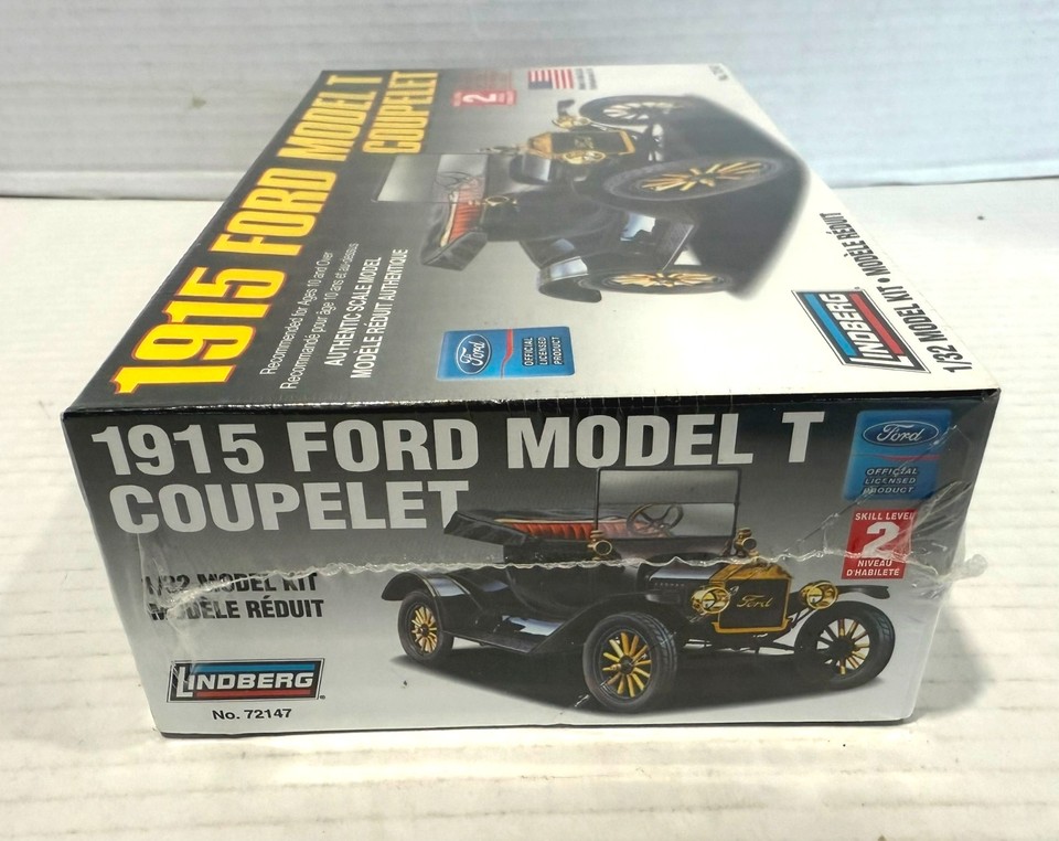 LINDBERG. 72147. 1915 FORD MODEL T COUPELET. 1/32 SCALE. RA-VJ | eBay