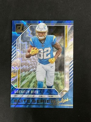 2024 Donruss #14 Brenden Rice Los Angeles Chargers Elite Series Rookies ...