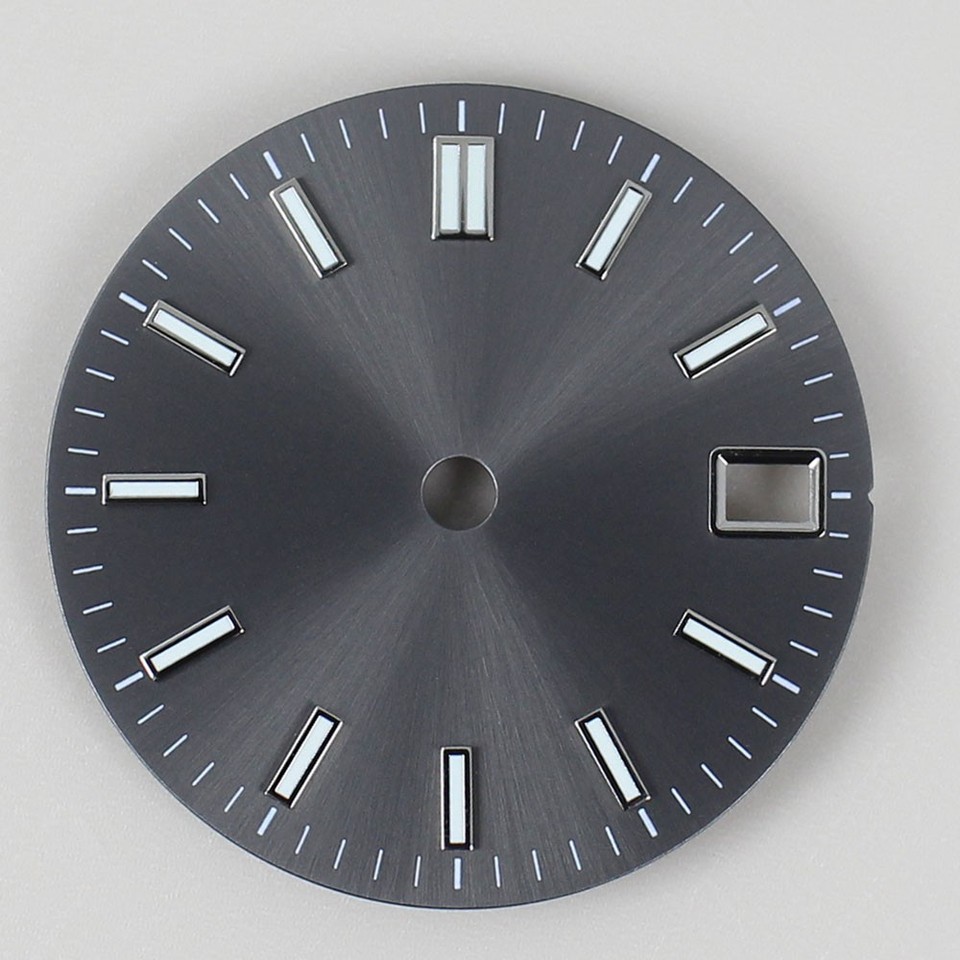 For seiko nh35 nh36 nh36A Movement 28.5mm Dial 3.0 Crown and 3.8 Crown ...