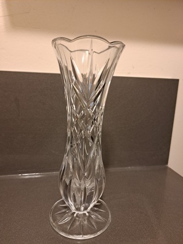 St George TOSCANY Classic 24% Fine Lead Crystal Pedestal Vase 8 ...