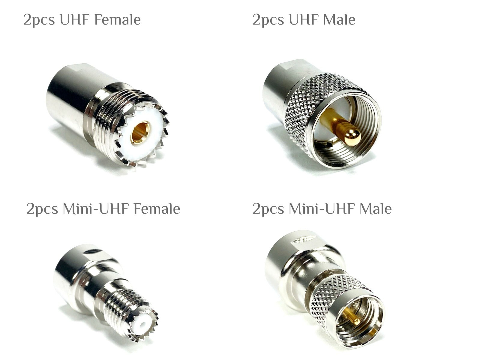 Gizwiz RF Coax Universal Adapter Kit 30pcs Test Cable N TNC SMA BNC UHF ...