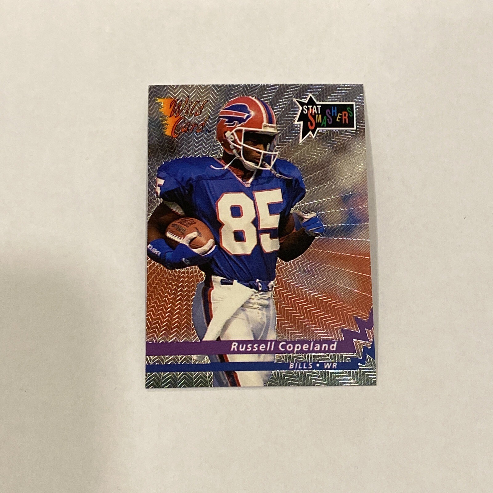 1993 Wild Card Stat Smashers Rookies Russell Copeland #SS-5 Rookie RC ...