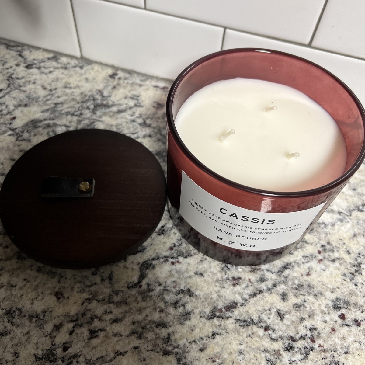 Makers of Wax Goods Large Cassis Scented Jar Candle | eBay Makers of Wax Goods Large Cassis Scented Jar Candle | eBay