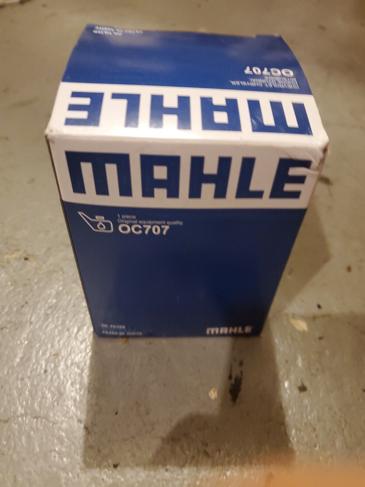 MAHLE OC707 - cross reference oil filters | oilfilter-crossreference.com