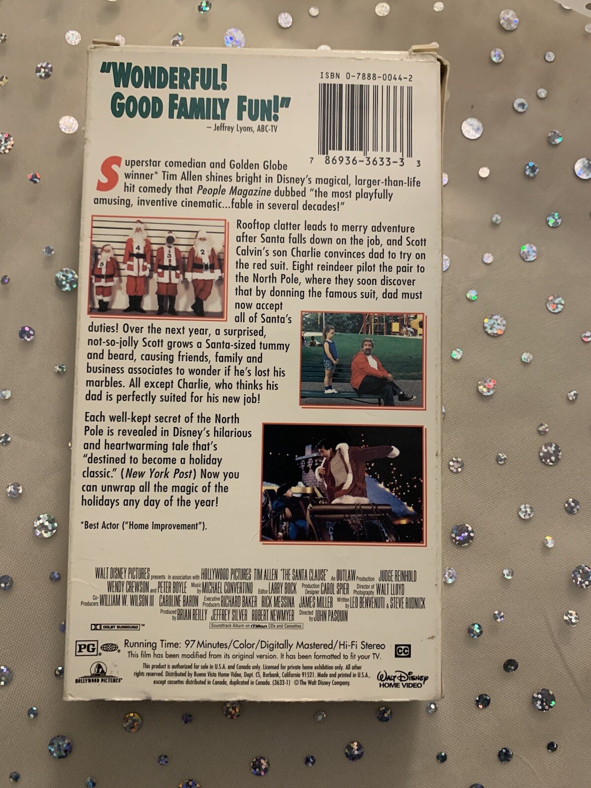 Disney’s The Santa Clause (VHS, 1995) Tim Allen - Christmas Movie ...