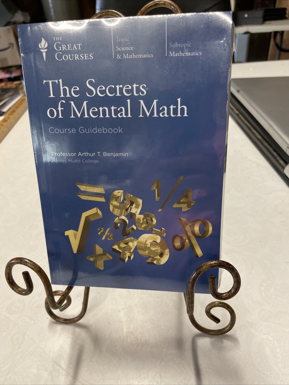 Great Courses The Secrets of Mental Math DVD 2 Disc Set w/Guidebook NEW ...