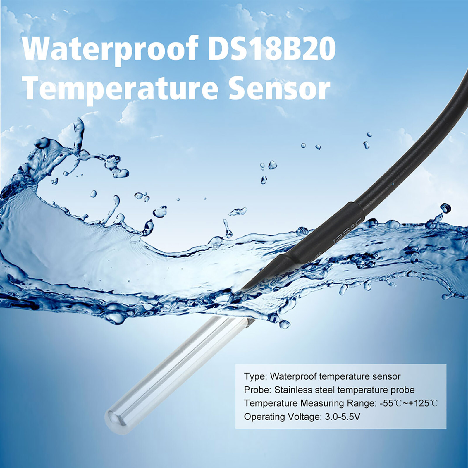 Waterproof DS18B20 Home Automation G9Q9 | eBay