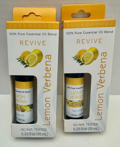 x2 Lemon Verbena Revive Essential Oil GC/MS Tested #S04223 | eBay