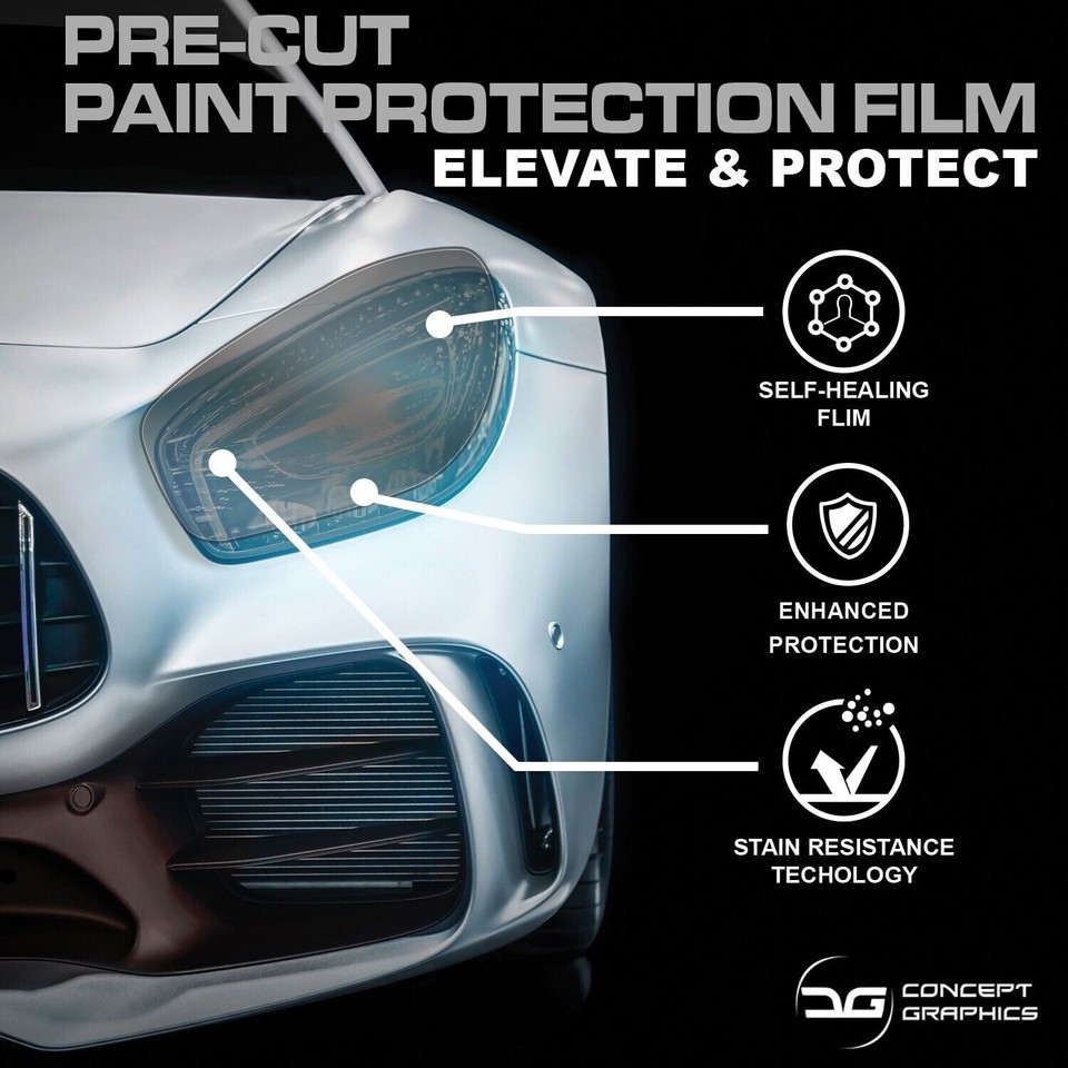Front Bumper Stone Chip Scratch Guard PPF Paint Protection film for BMW ...
