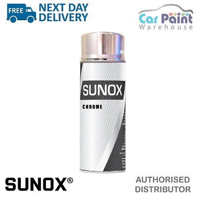 SUNOX® Chrome Aerosol 400ml Mirror Foil Finish Spray Paint | eBay UK