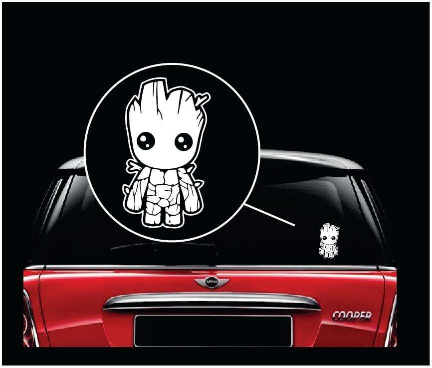 -Groot Guardian Of The Galaxy- Car SUV Truck Window Bumper Vinyl Decal ...