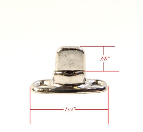 Turn Button, Twist Lock Fastener w/ Eyelet & Heavy Duty Clinch Plate 10 ...