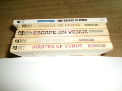 Vintage Edgar Rice Burroughs Venus series paperback lot | eBay