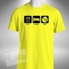 Eat - Sleep - Mix T-Shirt Dj Deep House Garage Clubbing Mixing ...