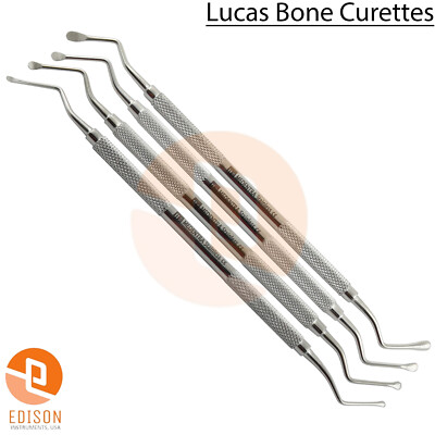 Periodontal Lucas Bone Curettes Surgical Cyst Removal Tooth Socket ...