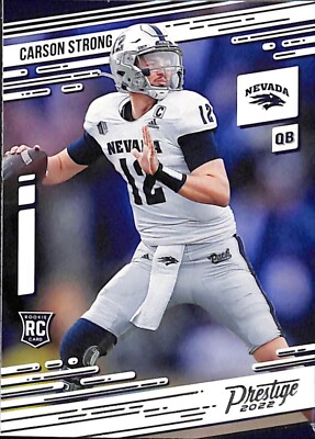 2022 Panini Chronicles Draft Picks Carson Strong #24 Prestige | eBay