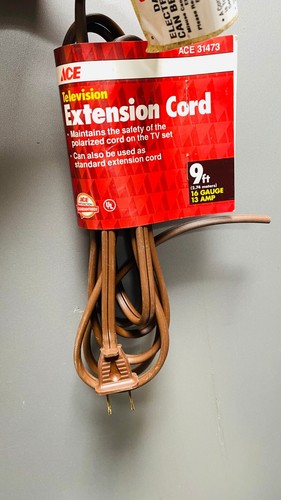 Ace Television 9 ft extension cord ( Pack of 50 Cables/cords ) | eBay