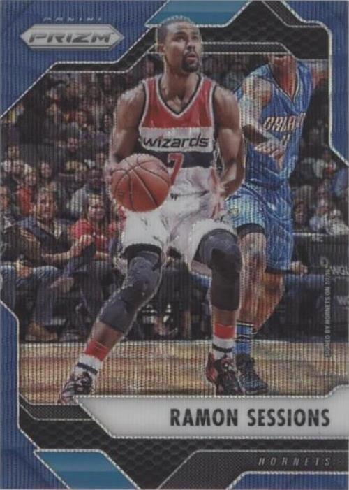 2016-17 Panini Prizm - Ramon Sessions #100 Blue Wave Prizm /99 for sale ...