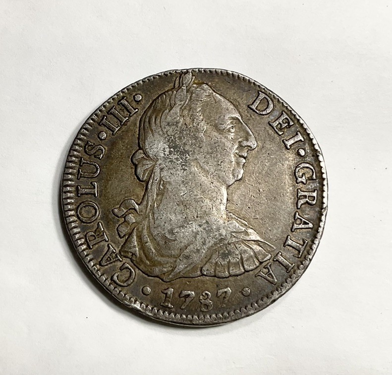 1787 Mexico 8 Reales Carolus III Circulated - Round Money Coin Shop | eBay