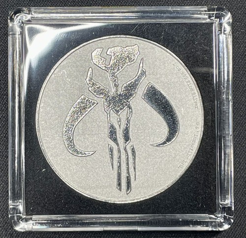 SALE! 2020 Niue Mandalorian Mythosaur 1 oz .999 Fine Silver Coin | eBay