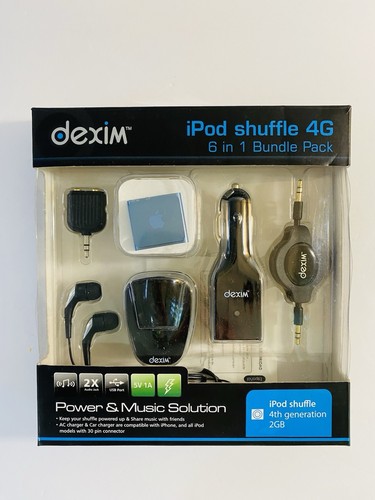 Apple iPod Shuffle 4th Gen 2G 6 In 1 Bundle Pack Open Box Used | eBay
