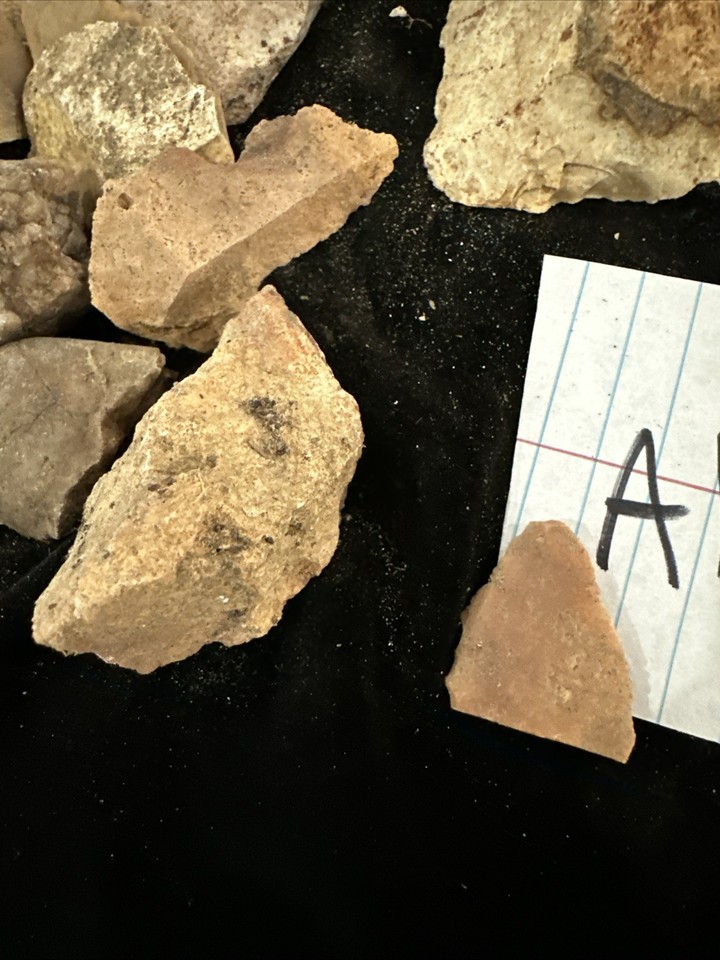 Native American Artifacts Chiseled Chert & Broken Artifacts Lake ...
