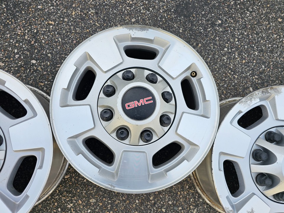 17" GMC SIERRA 2500 HD 3500 DENALI OEM FACTORY STOCK WHEELS RIMS 8X180 ...