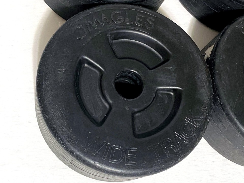 OMAGLES Vintage Building Toys: Set of 4 Wheels Wide Track Tires | eBay