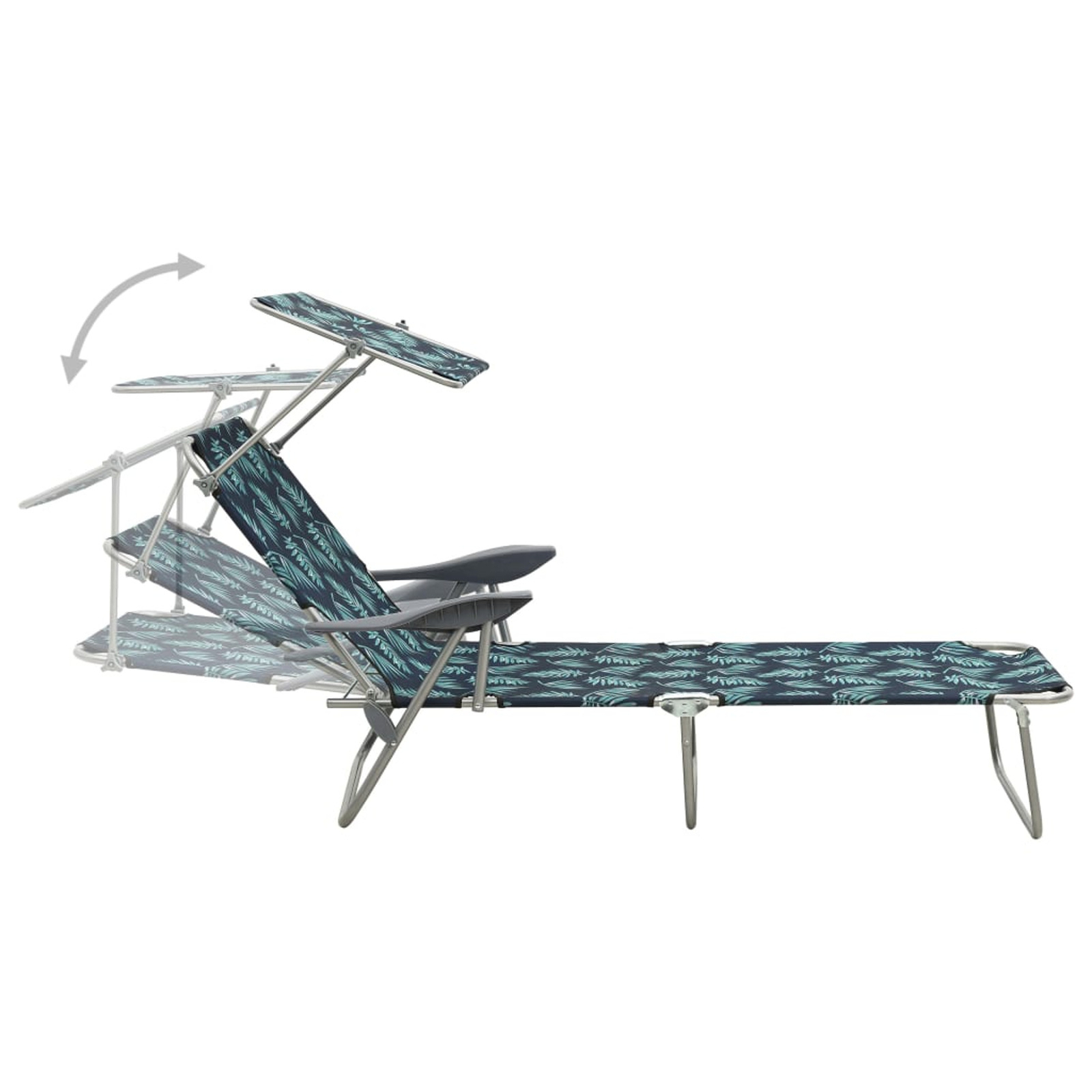 Lounger with Canopy Steel Print G4P3 | eBay Australia