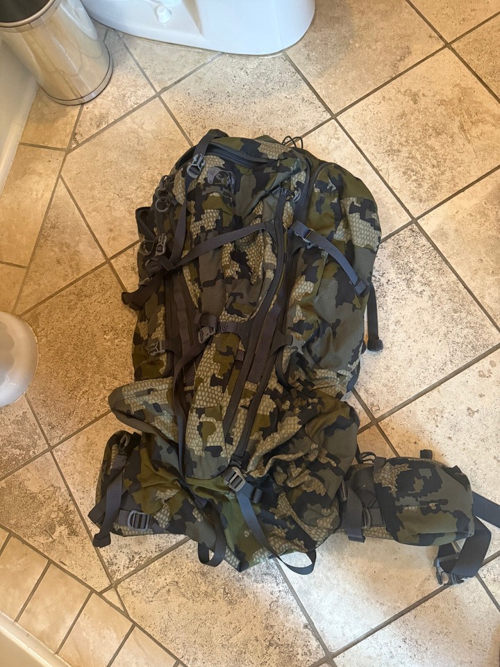 Kuiu 7800 Pro Backpack Includes Bag, Suspension, Frame, and Hip Belt ...