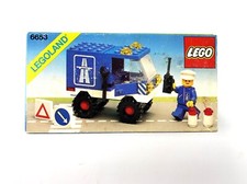 LEGO 6653 Highway Maintenance Truck Instructions and Parts List