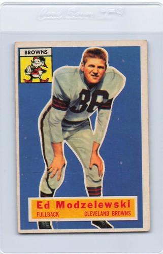 1956 Topps #117 Ed Modzelewski Browns VG/EX 1233 | eBay