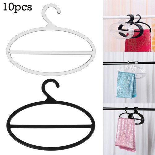 Organizer Plastic Tie Clothes Rack Circle Shape Scarf Hanger Storage ...