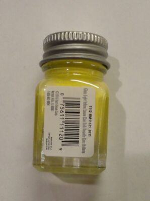 Testors 1/4oz Light Yellow Enamel Model Paint TES1112TT | eBay