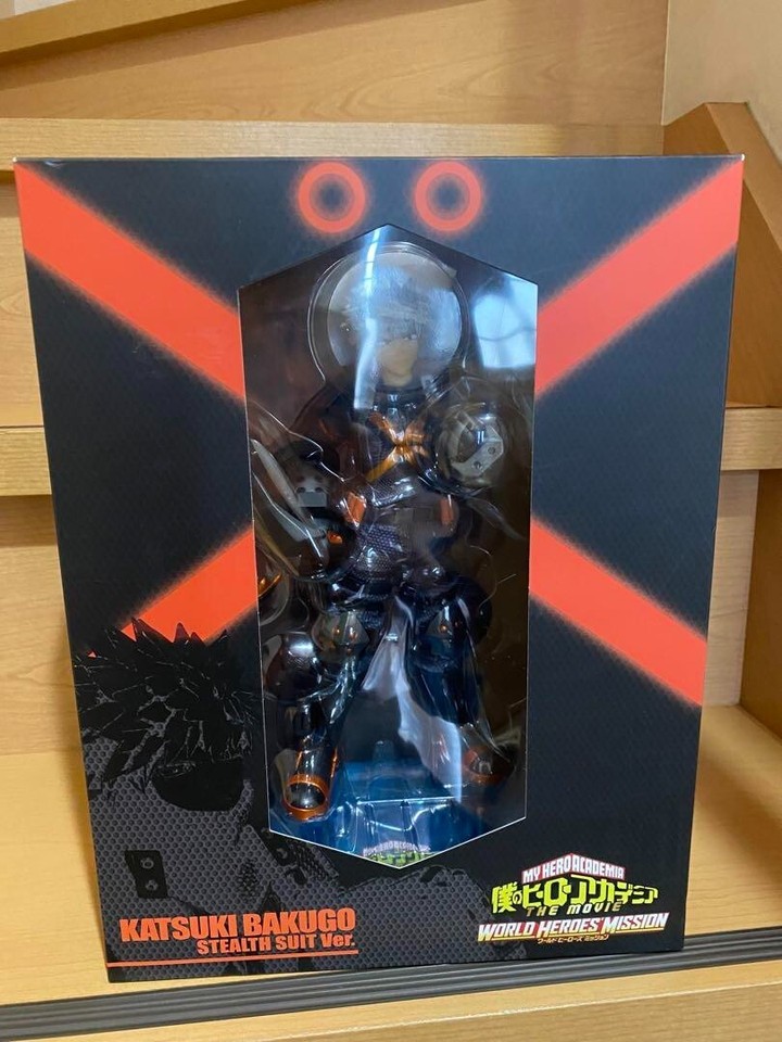 My Hero Academia The move World Heroes Mission Katsuki Bakugou Stealth ...