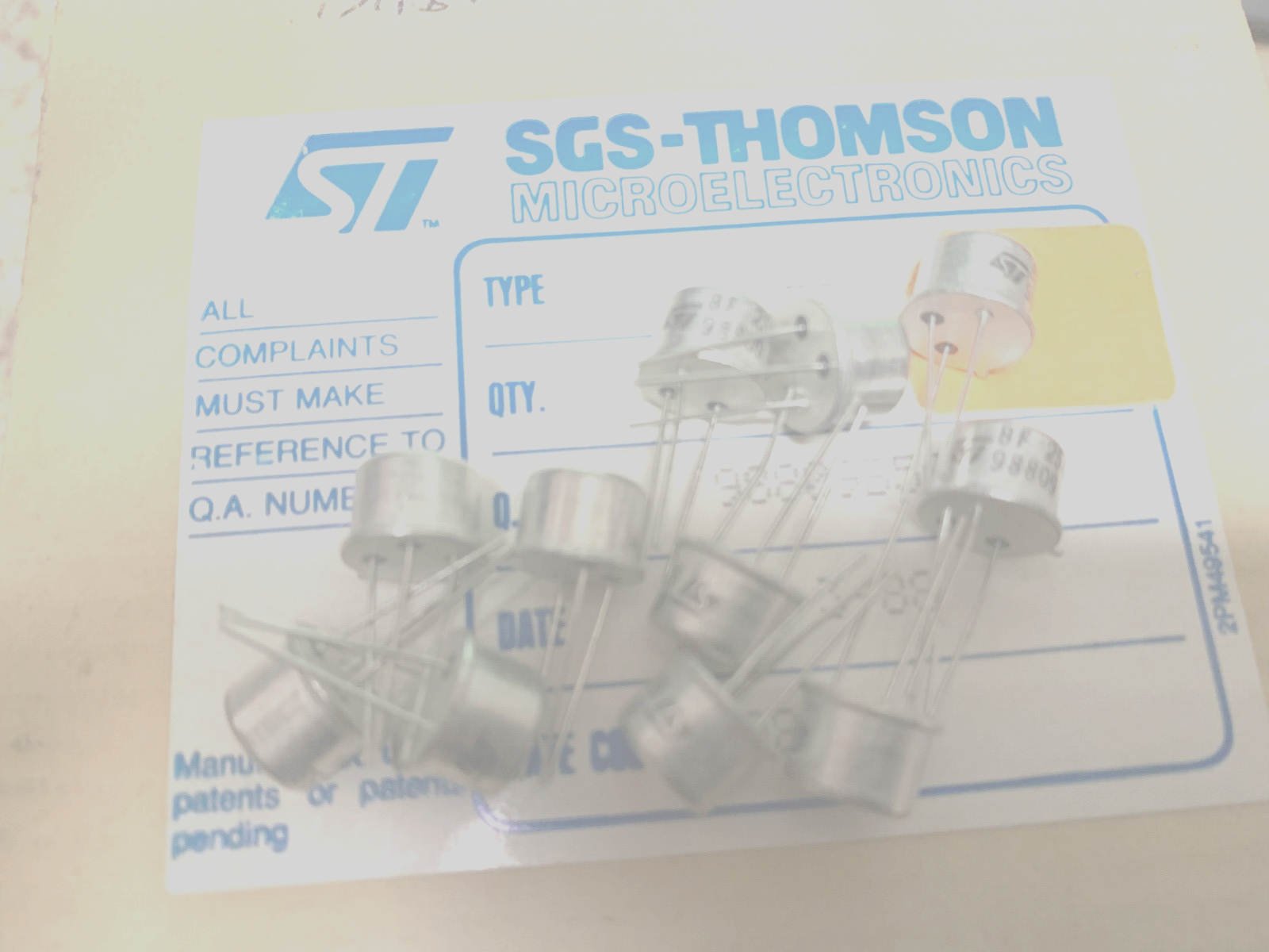 10 Piece BF258 NPN SIL HV TO-39New Original ST | eBay