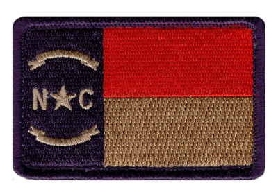 North Carolina State Flag Patch Embroidered NC Hook Patch (NCP8) | eBay